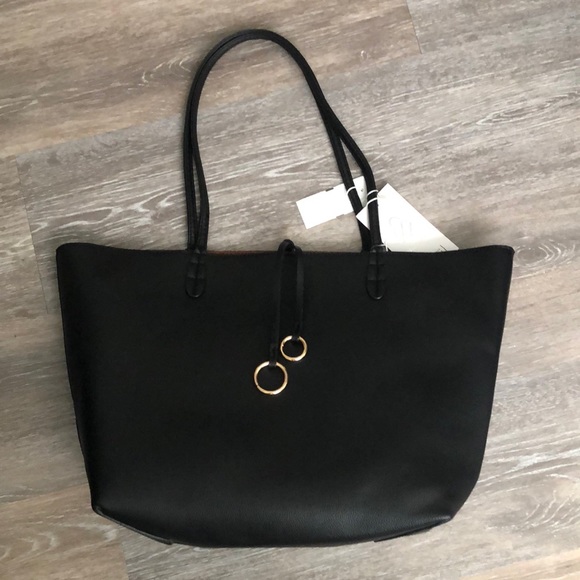 Street Level | Bags | Street Level Vegan Reversible Handbag | Poshmark